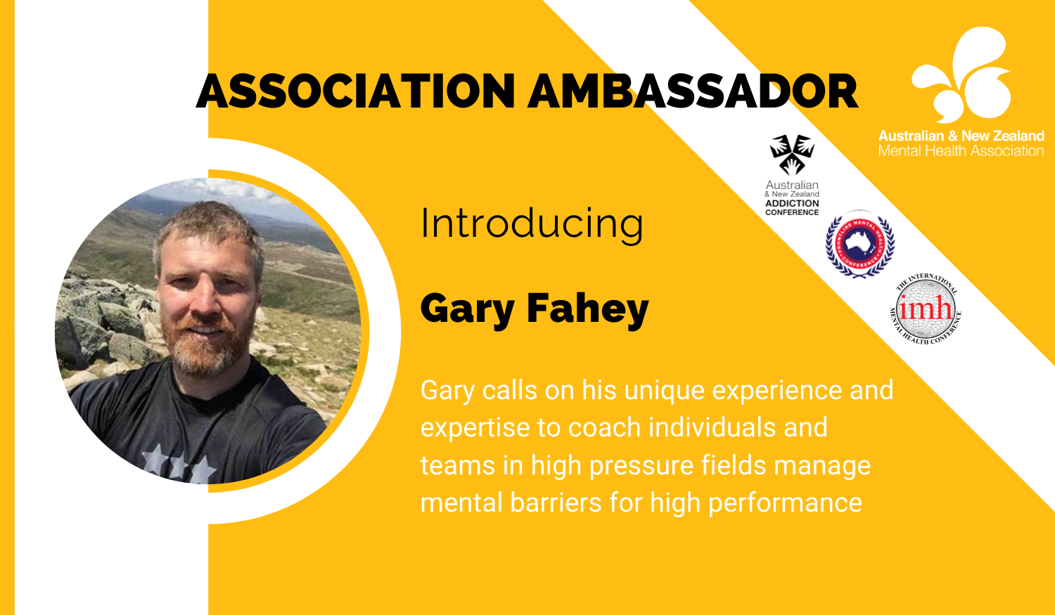 Introducing our newest Ambassador: Gary Fahey