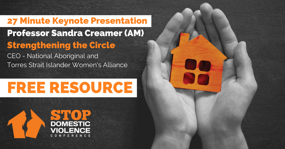 Professor Sandra Creamer AM Keynote Presentation SDV